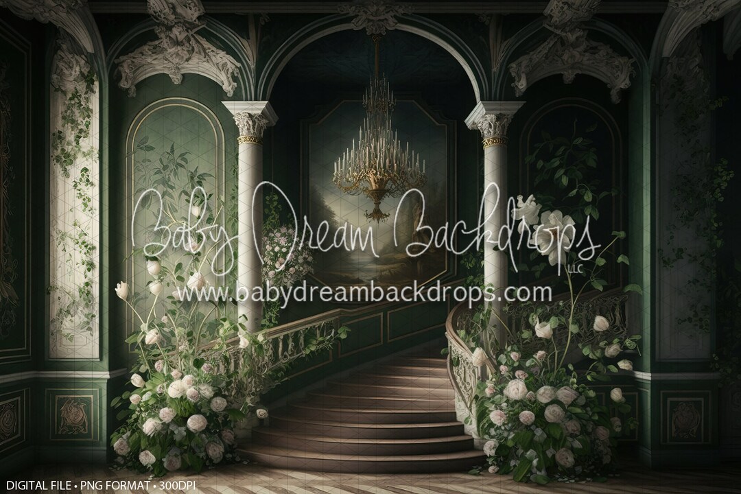 BD Princess Stairways Series 300 DPI No. 14 digital Download - Etsy