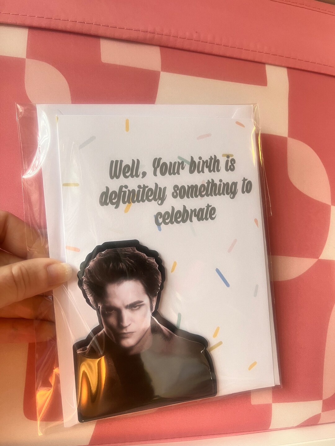 Edward Cullen Twilight Birthday Card - Etsy