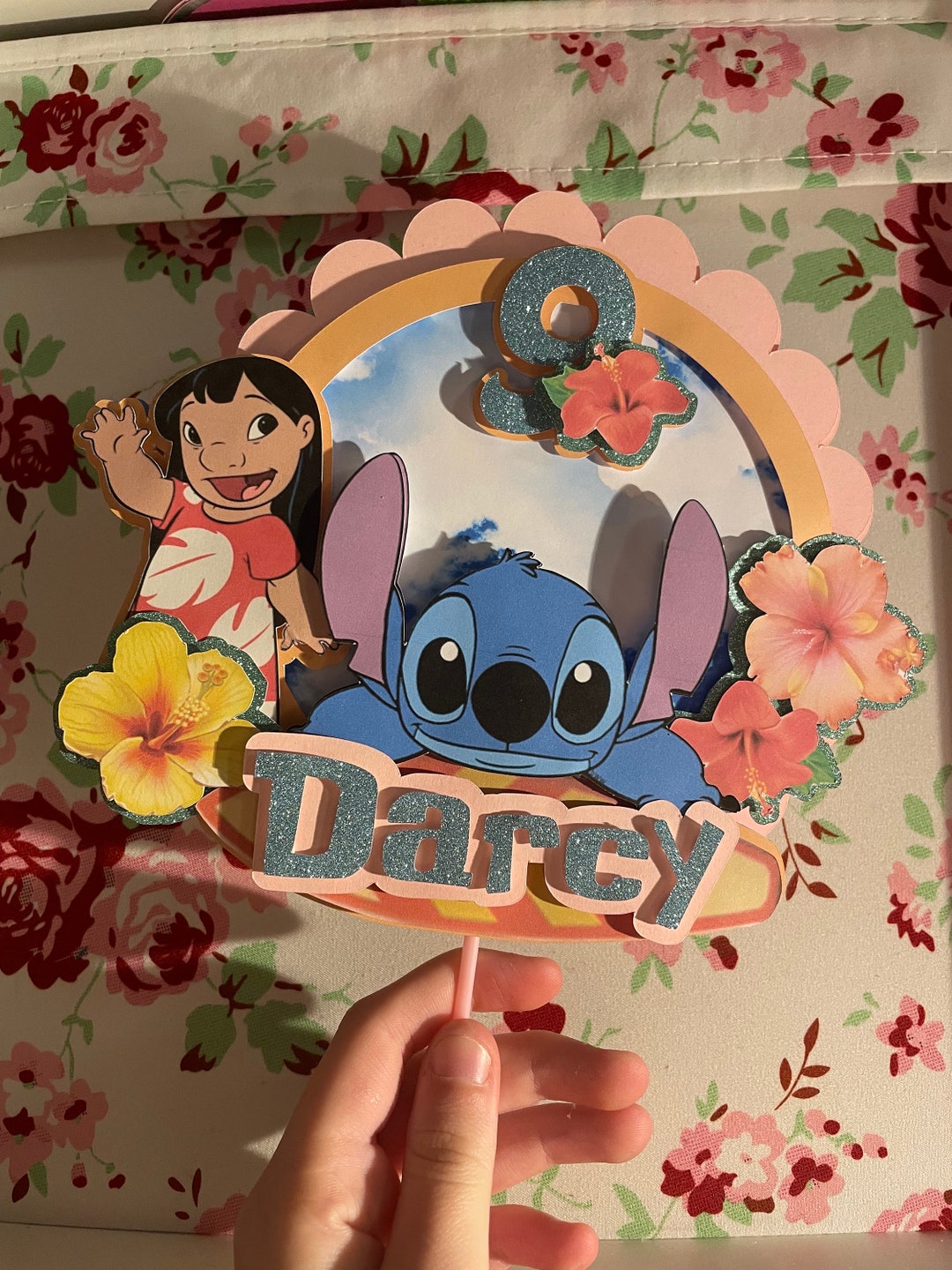 Lilo and Stitch Cake Topper - Etsy