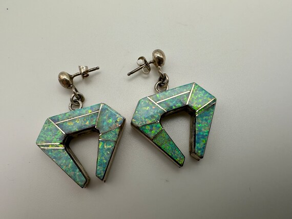 Vintage NAVAJO Native American JOE TOM Sterling Silve… - Gem