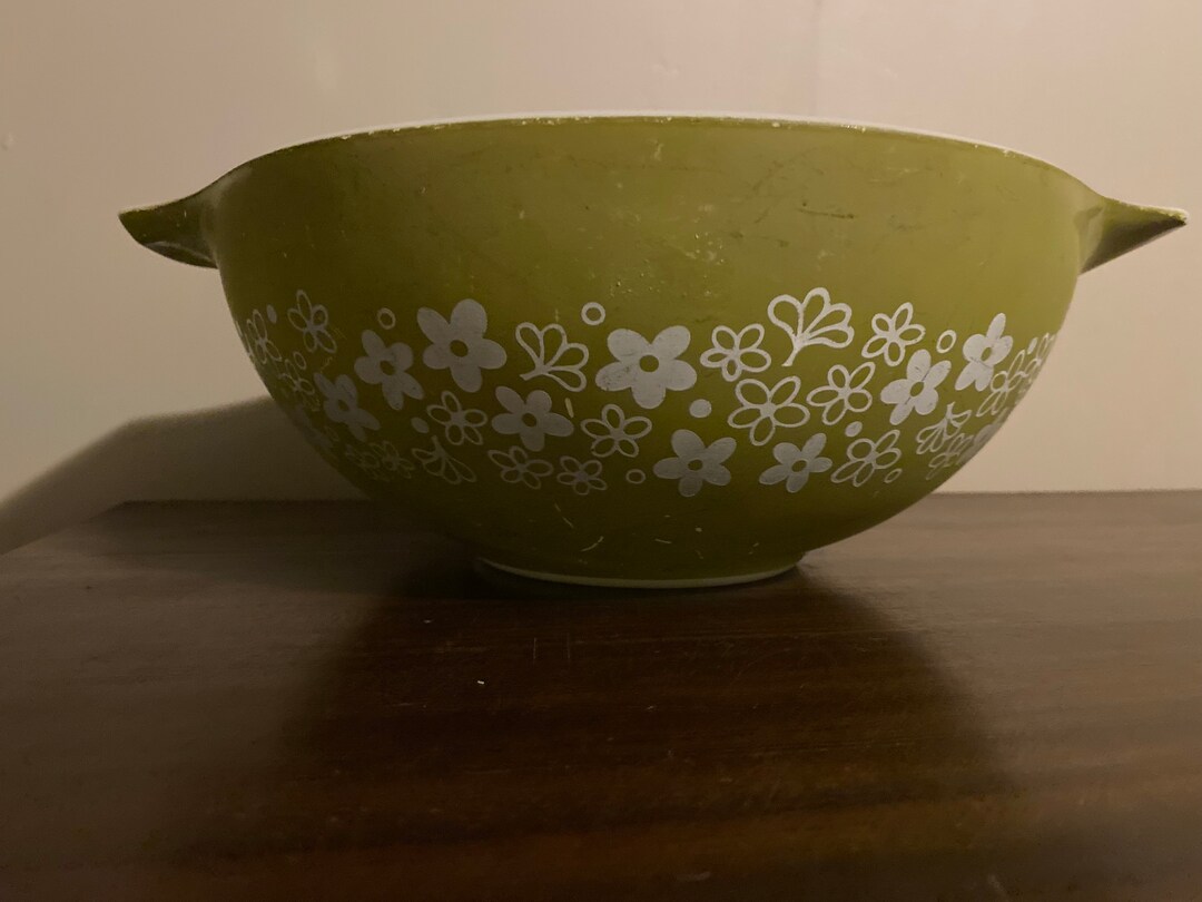 Pyrex Crazy Daisy Bowl - Etsy