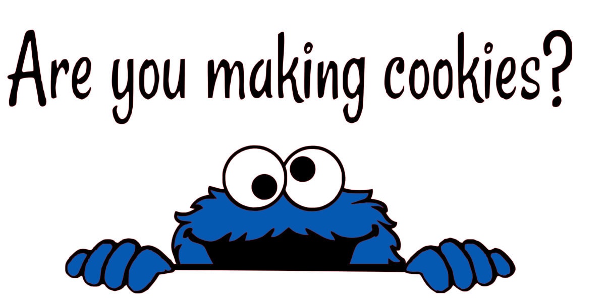 Vinyl Decal for Your Stand Mixer Are You Making Cookies cookie Monster ...