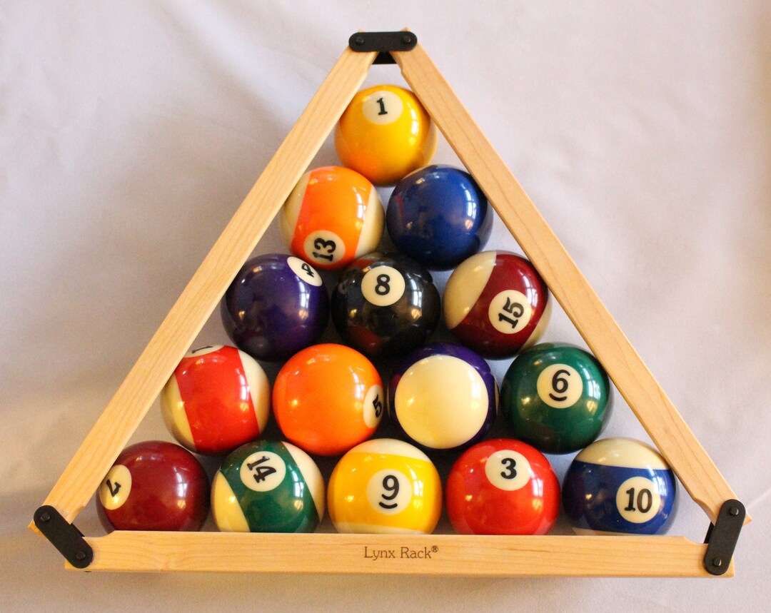 Lynx Rack® is a Novel Way to Rack Billiard Balls. the Rack is Portable ...