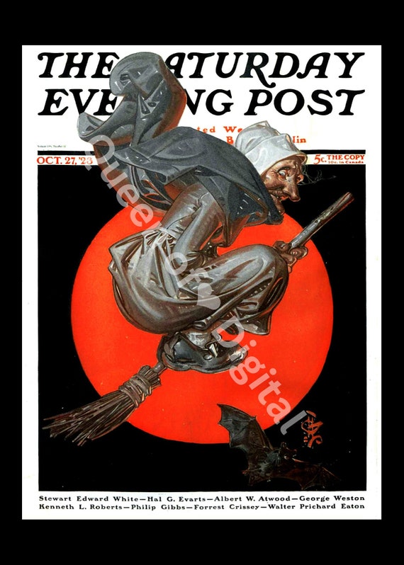Vintage Halloween Magazine 1944 Coca Cola Halloween Magazine Ad. 🎃