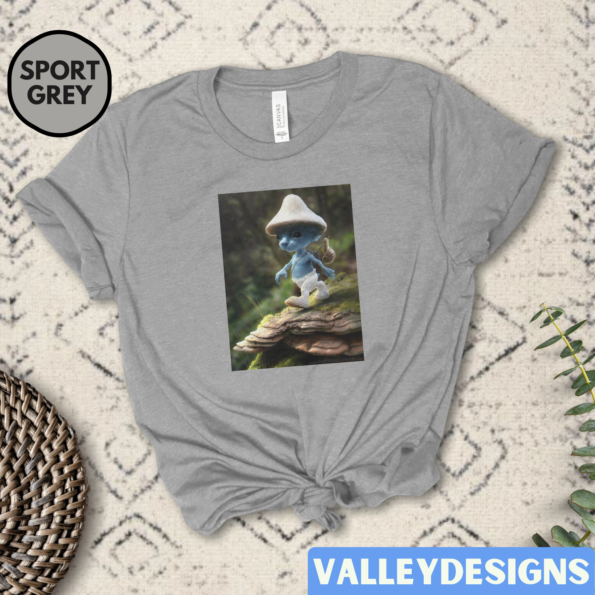 Smurf Cat Shirt, Smurf Sweater, Realistic Cat, Mushroom, Shailushai ...