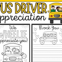 Editable Bus Driver Gift, Bus Driver Appreciation, Bus Driver Gift Card ...