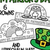 St. Patrick's Day Craft Crowns-hats-headbands- March Craft - Leprechaun ...