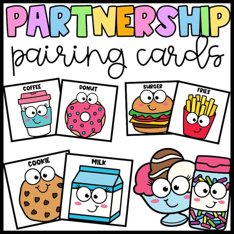 Partner Pair Card - Etsy