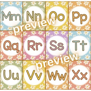 Boho Neutral Alphabet and Numbers 1-20 Posters - Classroom Decor ...