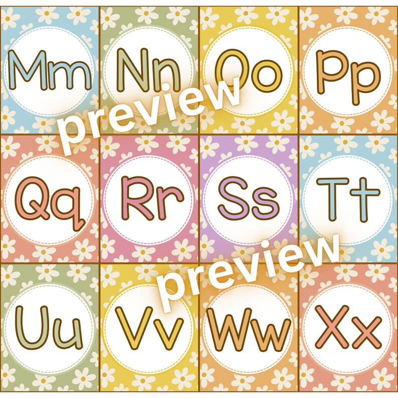 Boho Neutral Alphabet and Numbers 1-20 Posters Classroom Decor Neutral ...