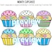 Happy Birthday Bulletin Board Set - Cupcakes - Editable Names on ...
