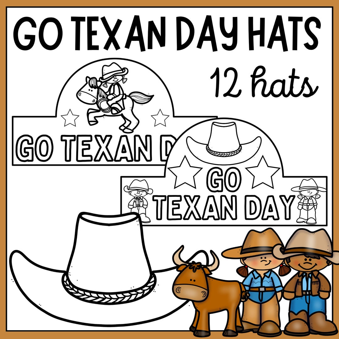 Go Texan Day Hats! 12 Texas Themed Hats for Go Texan Day February 24 ...