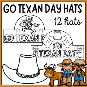 Go Texan Day Hats! 12 Texas Themed Hats for Go Texan Day February 24 ...
