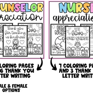 School Appreciation Day Cards & Coloring- Principal, Assistant ...
