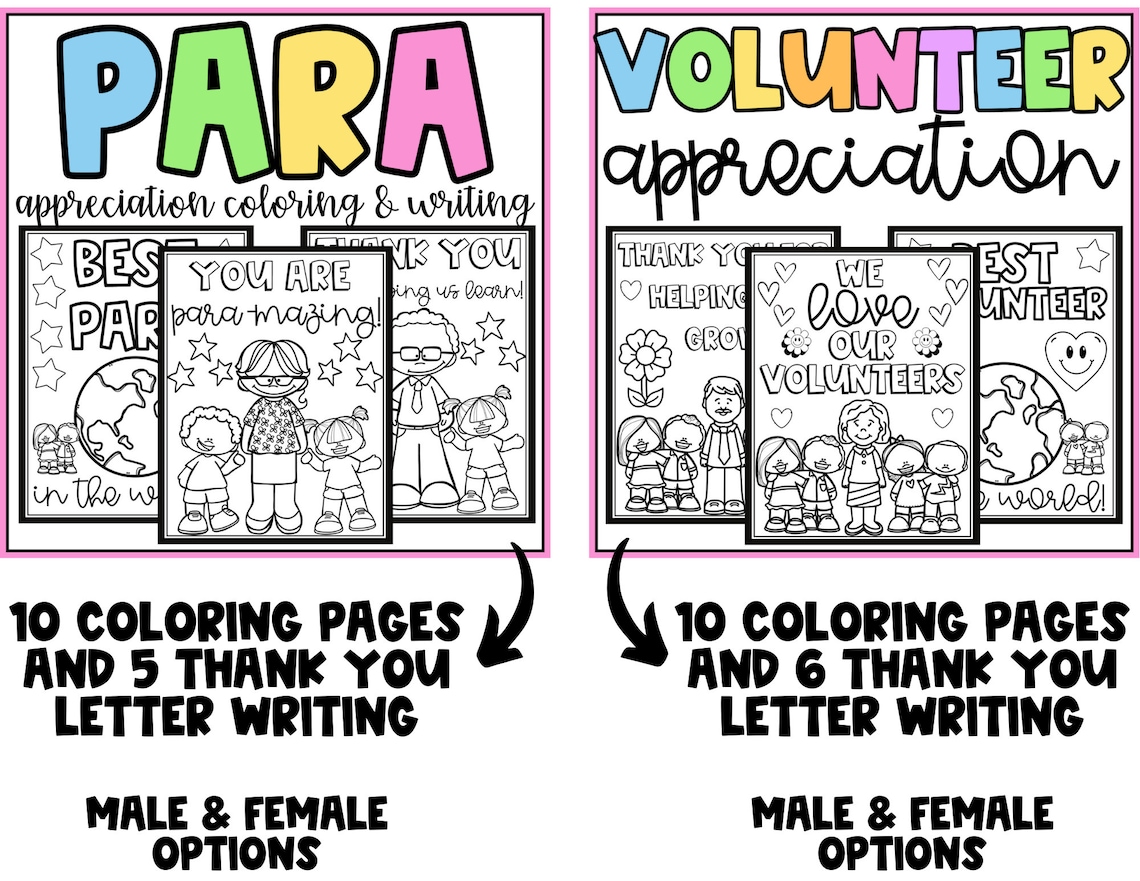 School Appreciation Day Cards & Coloring- Principal, Assistant ...