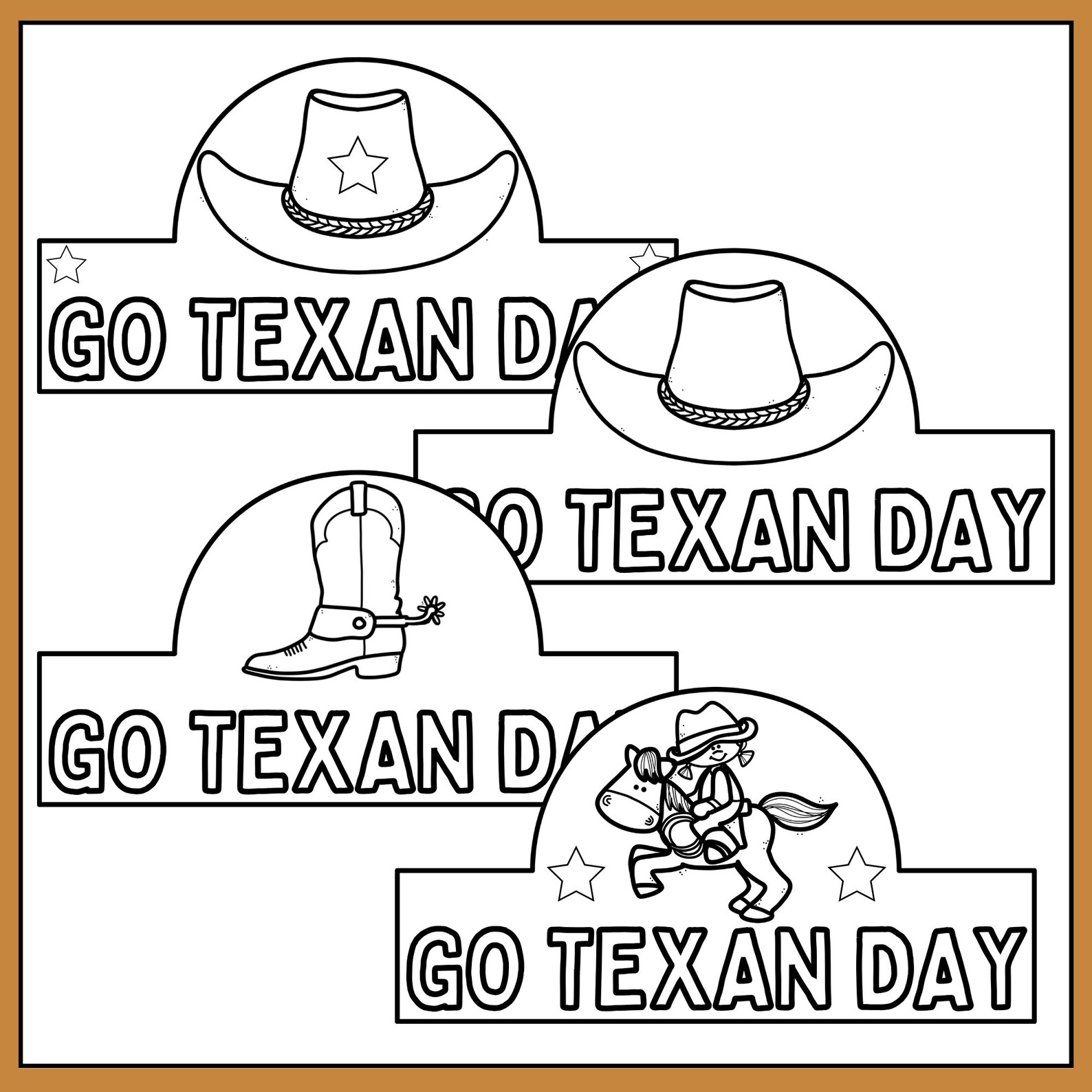 Go Texan Day Hats! 12 Texas Themed Hats for Go Texan Day February 24 ...