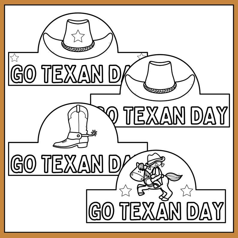 Go Texan Day Hats! 12 Texas Themed Hats for Go Texan Day February 24 ...