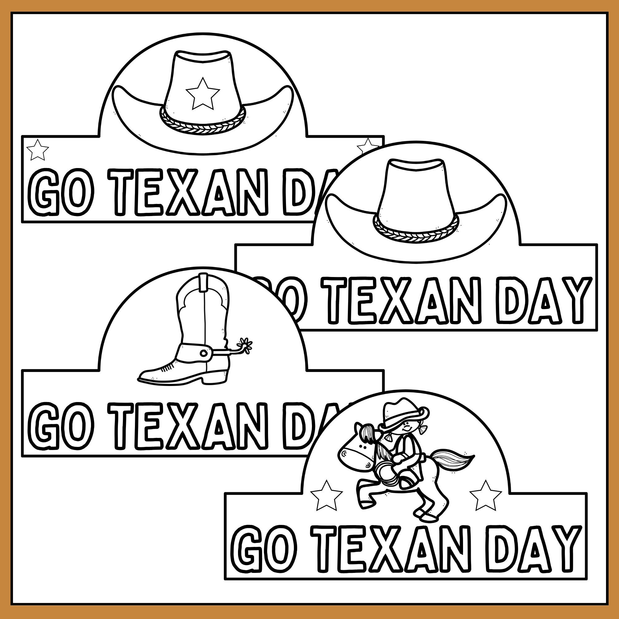 Go Texan Day Hats! 12 Texas Themed Hats for Go Texan Day February 24 ...