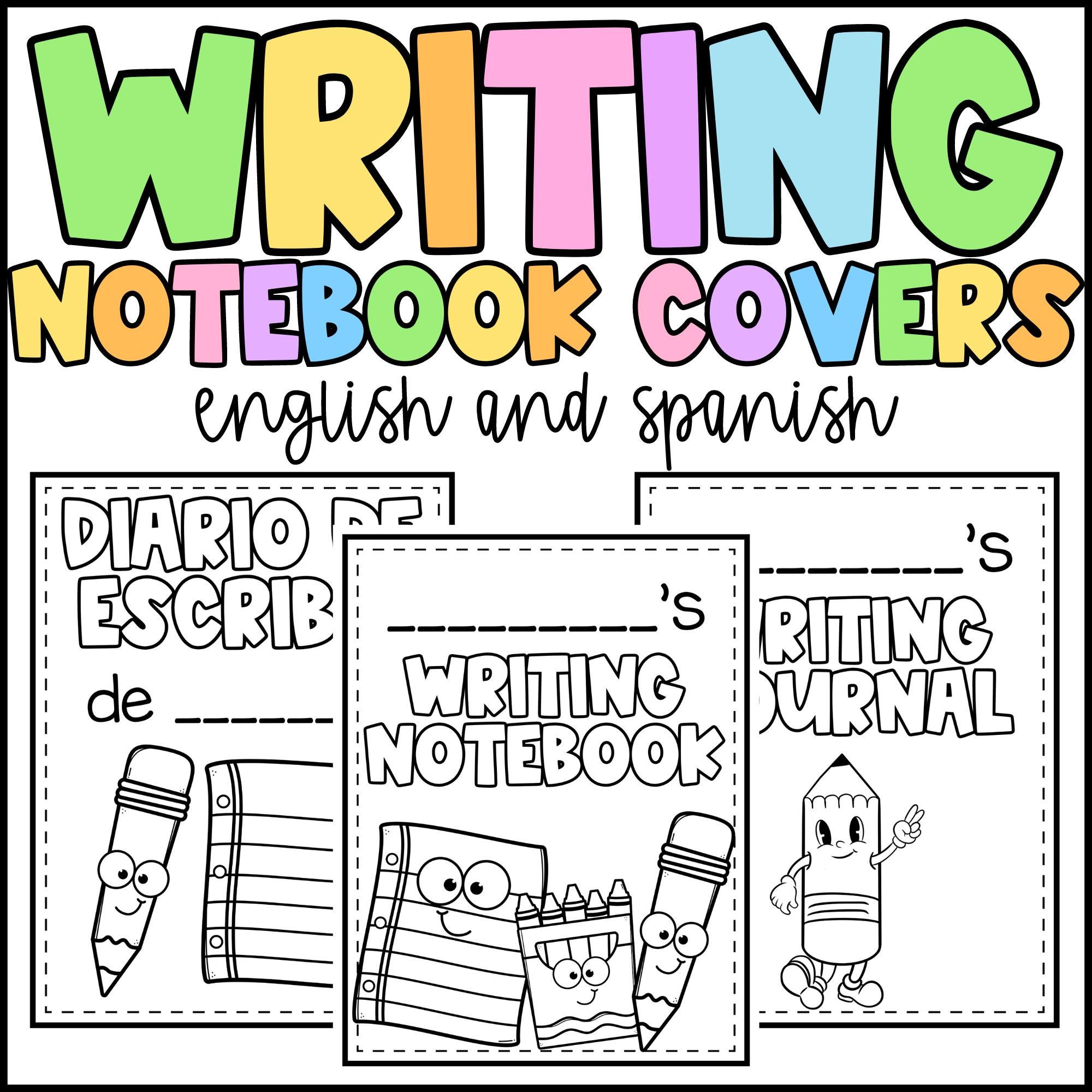 Interactive Notebook Covers -math, Reading, Writing, Science, Social ...