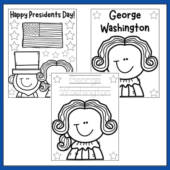 George Washington Coloring Pages For Kids