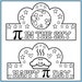 PI DAY Hat Crowns Headband Craft March 14 Cutie Pie - Etsy