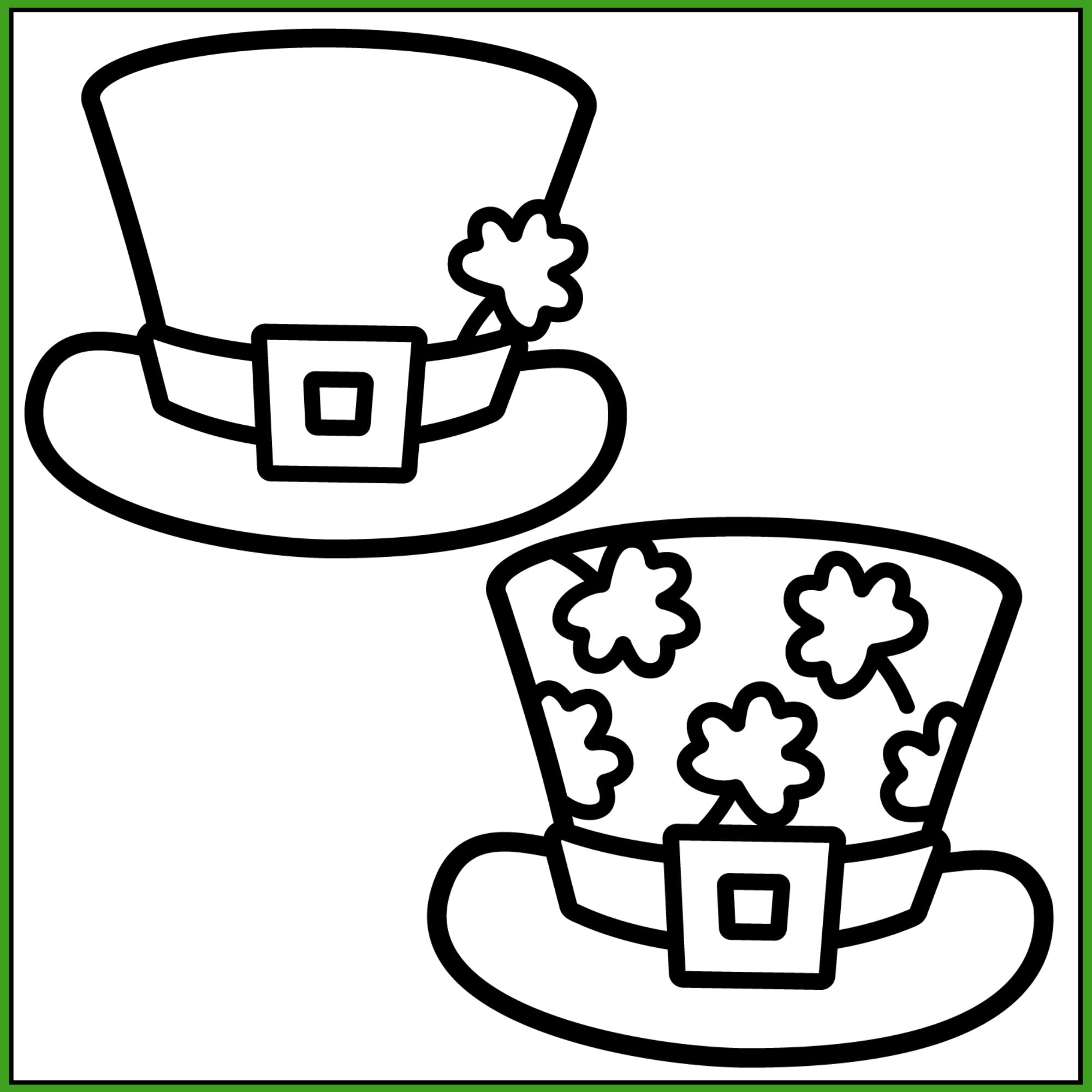 St. Patrick's Day Craft Crowns-hats-headbands- March Craft - Leprechaun ...