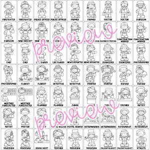 Community Helpers Posters - Occupations in Our Community - Etsy