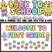 Welcome Back Bulletin Boards- Prek, Kindergarten, 1st Grade, 2nd Grade ...