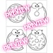 Donuts With Dad and Donuts With Grown Ups Coloring Pages and ...