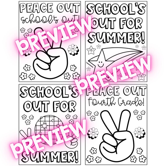 End Of The Year Coloring Pages 4th Grade