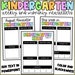 Kindergarten Weekly and Monthly Editable Newsletter Template - Colorful ...