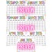 Editable Calendar June 2024-june 2025 Flower Pastels - Monthly School ...
