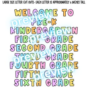 Welcome Back Bulletin Boards- Prek, Kindergarten, 1st Grade, 2nd Grade ...