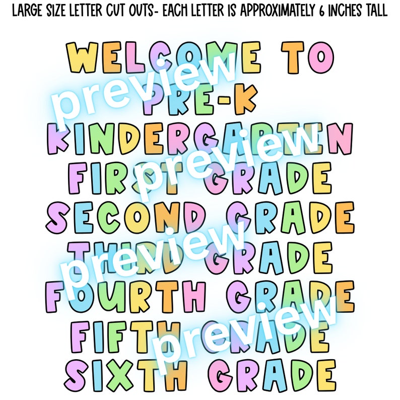 Welcome Back Bulletin Boards- Prek, Kindergarten, 1st Grade, 2nd Grade ...