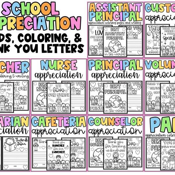 Life Guard Appreciation Coloring Cards-community Helpers Thank You - Etsy