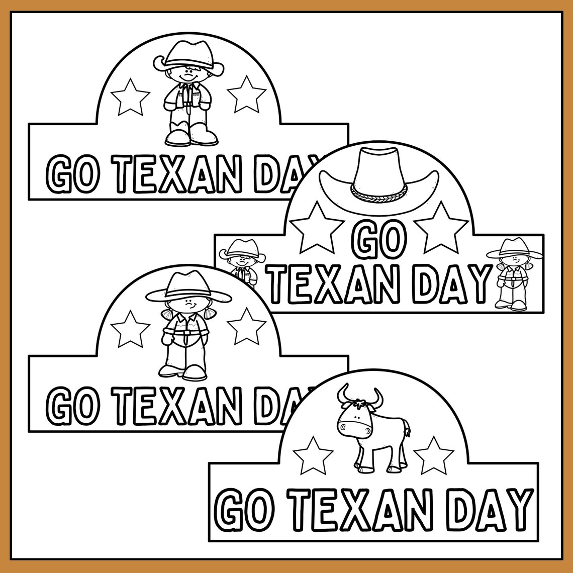 Go Texan Day Hats! 12 Texas Themed Hats for Go Texan Day February 24 ...