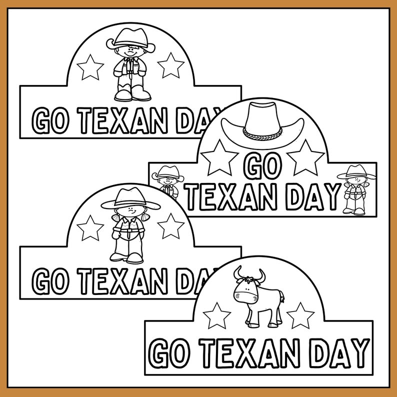 Go Texan Day Hats! 12 Texas Themed Hats for Go Texan Day February 24 ...