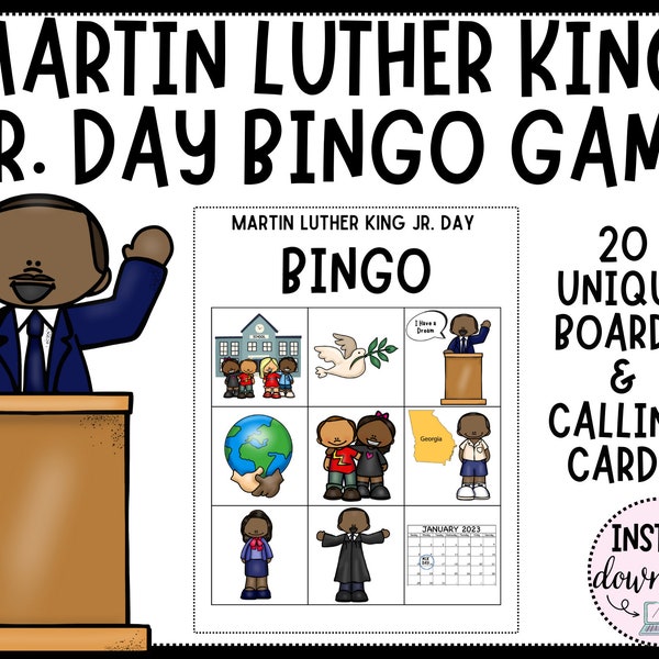 Martin Luther King Jr - Etsy