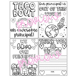 Principal Appreciation - Thank You Letters & Coloring Pages - Download ...