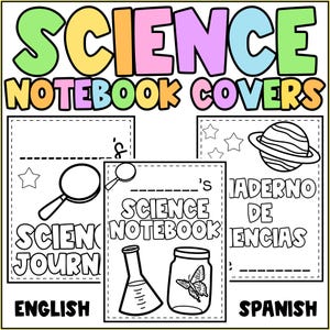 Interactive Notebook Covers -math, Reading, Writing, Science, Social ...