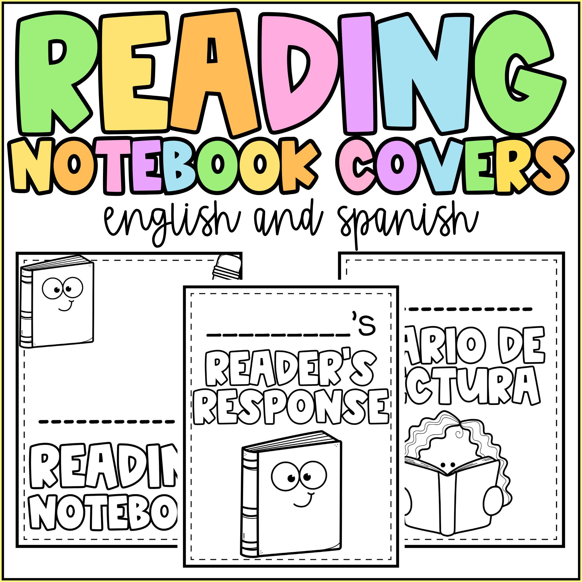 Interactive Notebook Covers -math, Reading, Writing, Science, Social ...