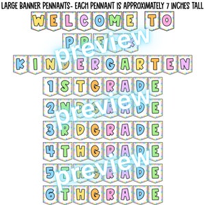 Welcome Back Bulletin Boards- Prek, Kindergarten, 1st Grade, 2nd Grade ...