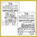 Bus Driver Appreciation - Thank You Letters & Coloring Pages - Download ...