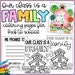 Back to School - Our Class is a Family Activities - Coloring Pages and ...