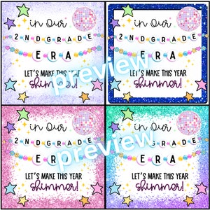 In Our 2nd Grade Era Gift Tags- Friendship Bracelets -back to School ...