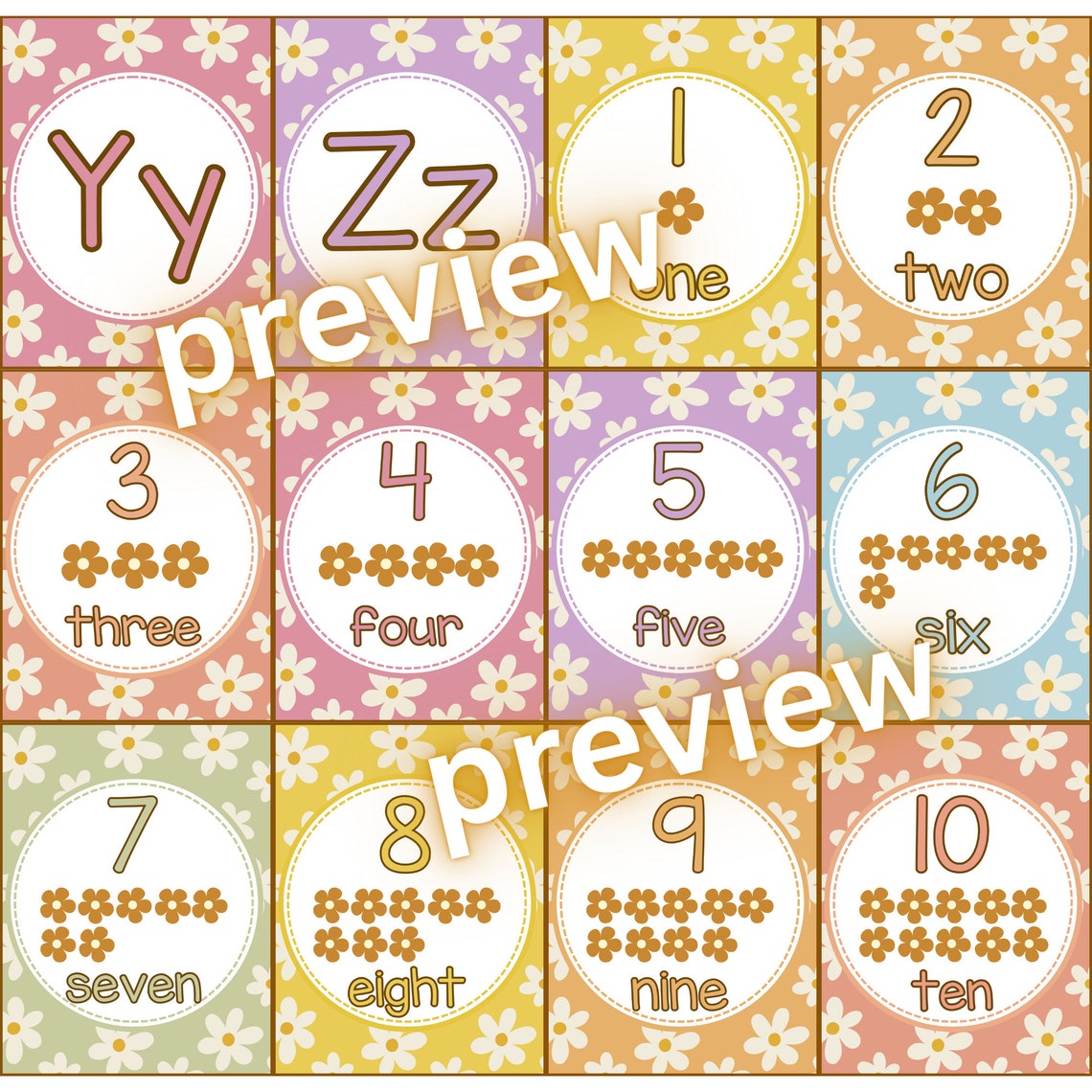 Boho Neutral Alphabet and Numbers 1-20 Posters - Classroom Decor ...