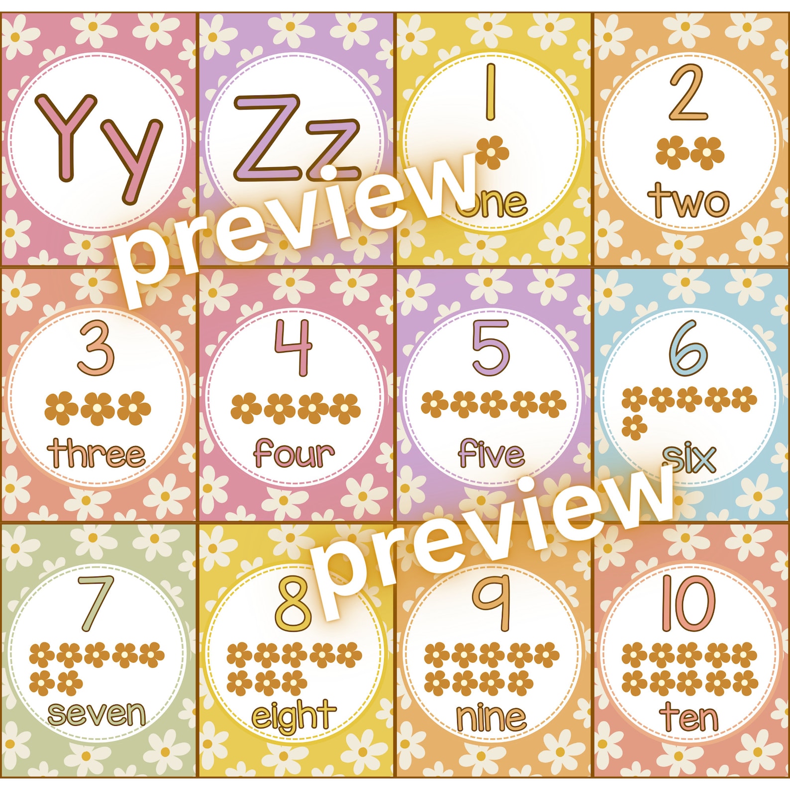 Boho Neutral Alphabet and Numbers 1-20 Posters - Classroom Decor ...