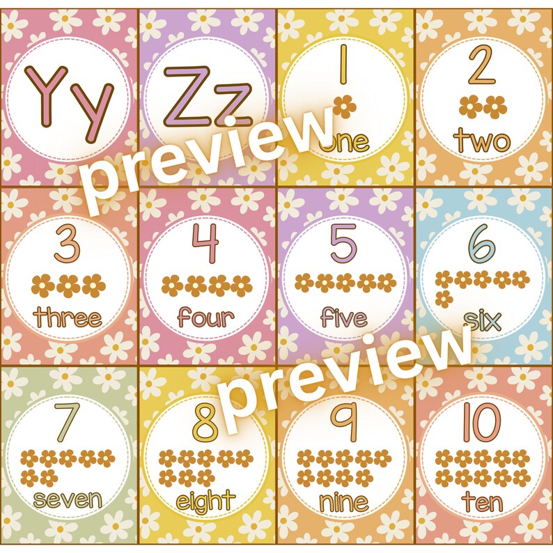 Boho Neutral Alphabet and Numbers 1-20 Posters - Classroom Decor ...
