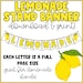 Lemonade Stand Banner - Lemonade Sales, Instant Download and Printable ...