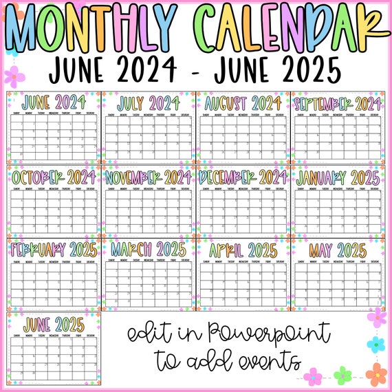 June July And August 2024 Calendar